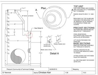 72 Inch Manhole | PDF