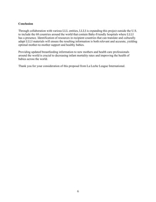 Isdell Family Foundation Grant Proposal | PDF