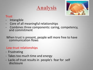 IMPORTANCE OF BUILDING TRUST | PPTX