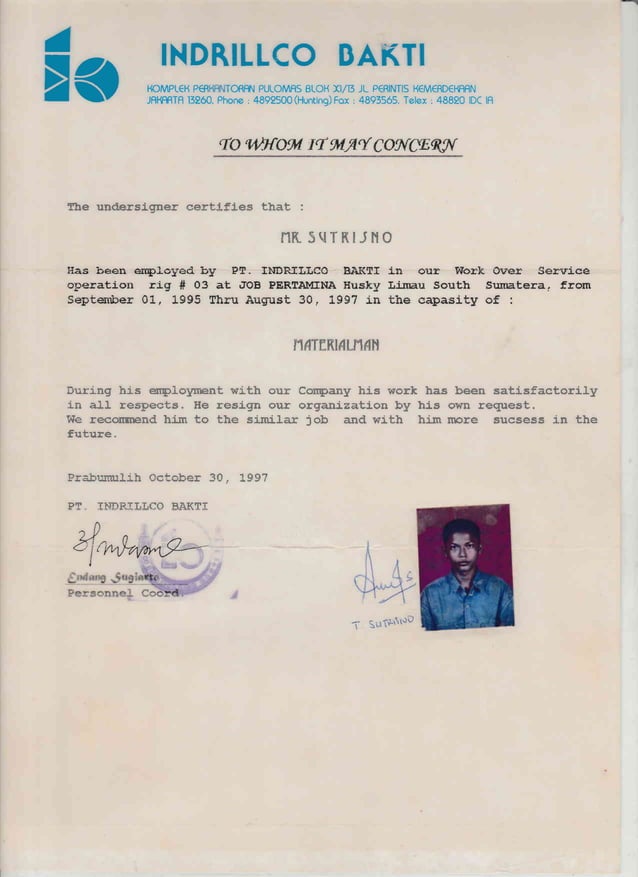 certificate pt. idb 1 | PDF