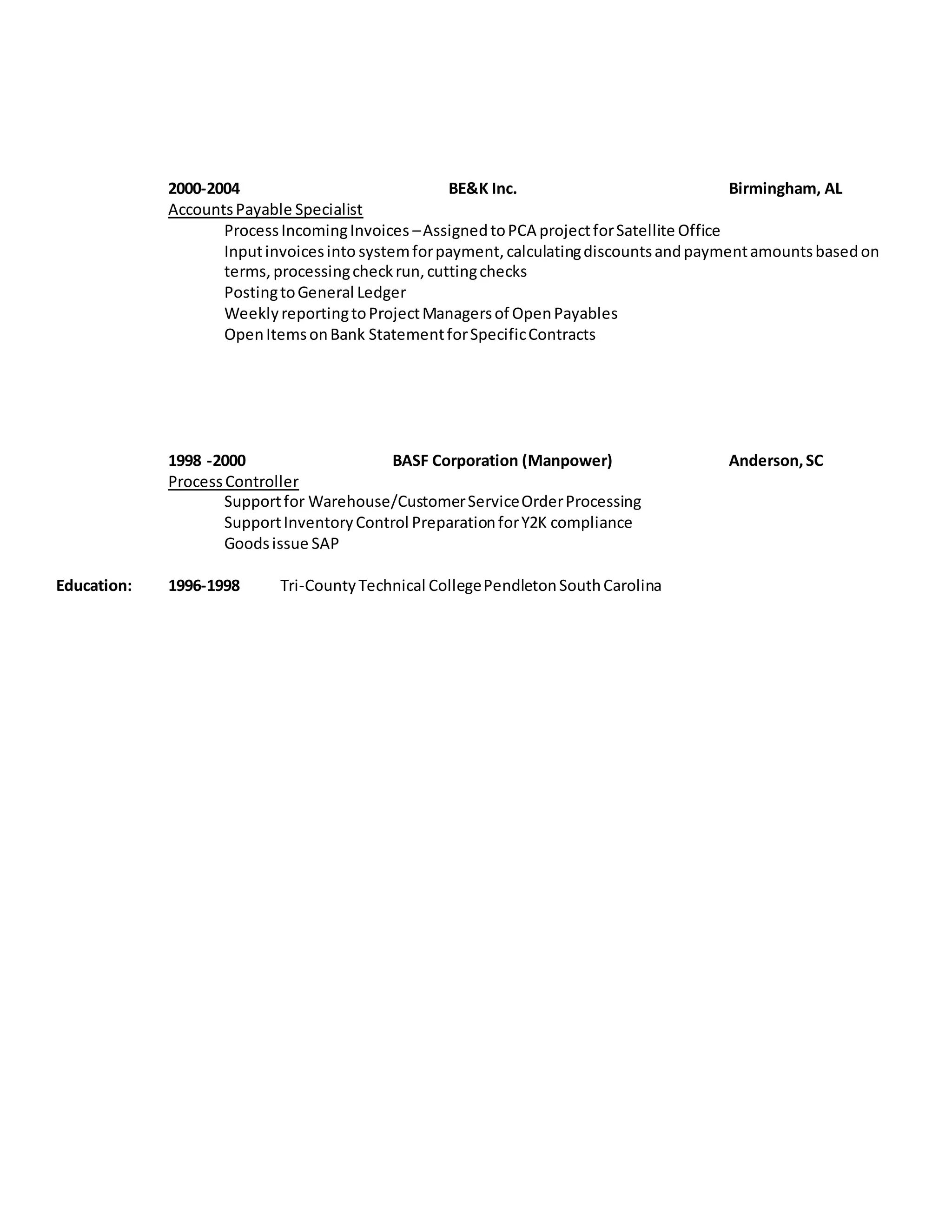 Susan Owens Resume | DOCX