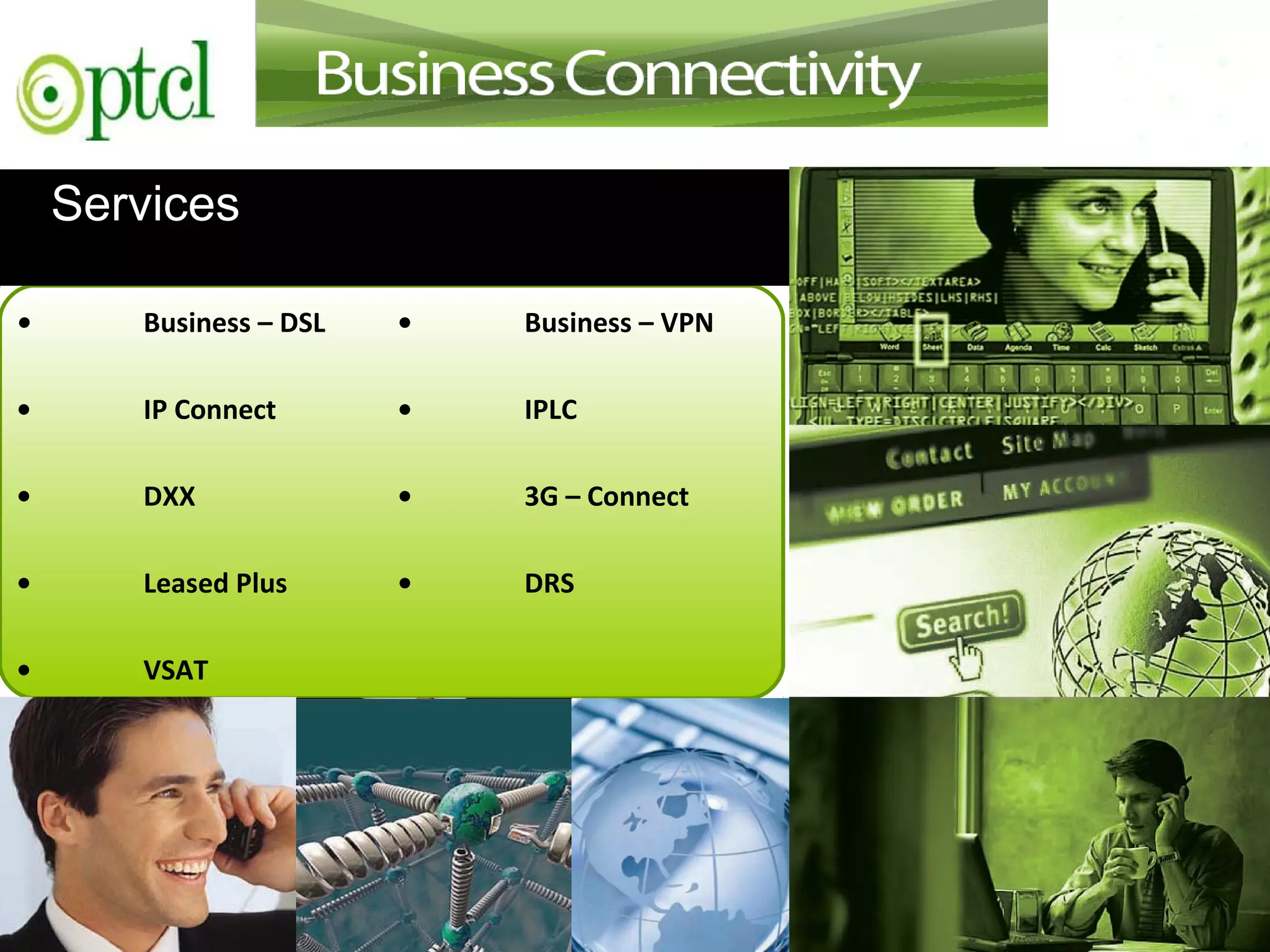 PTCL Corporate Solution & Services | PPT