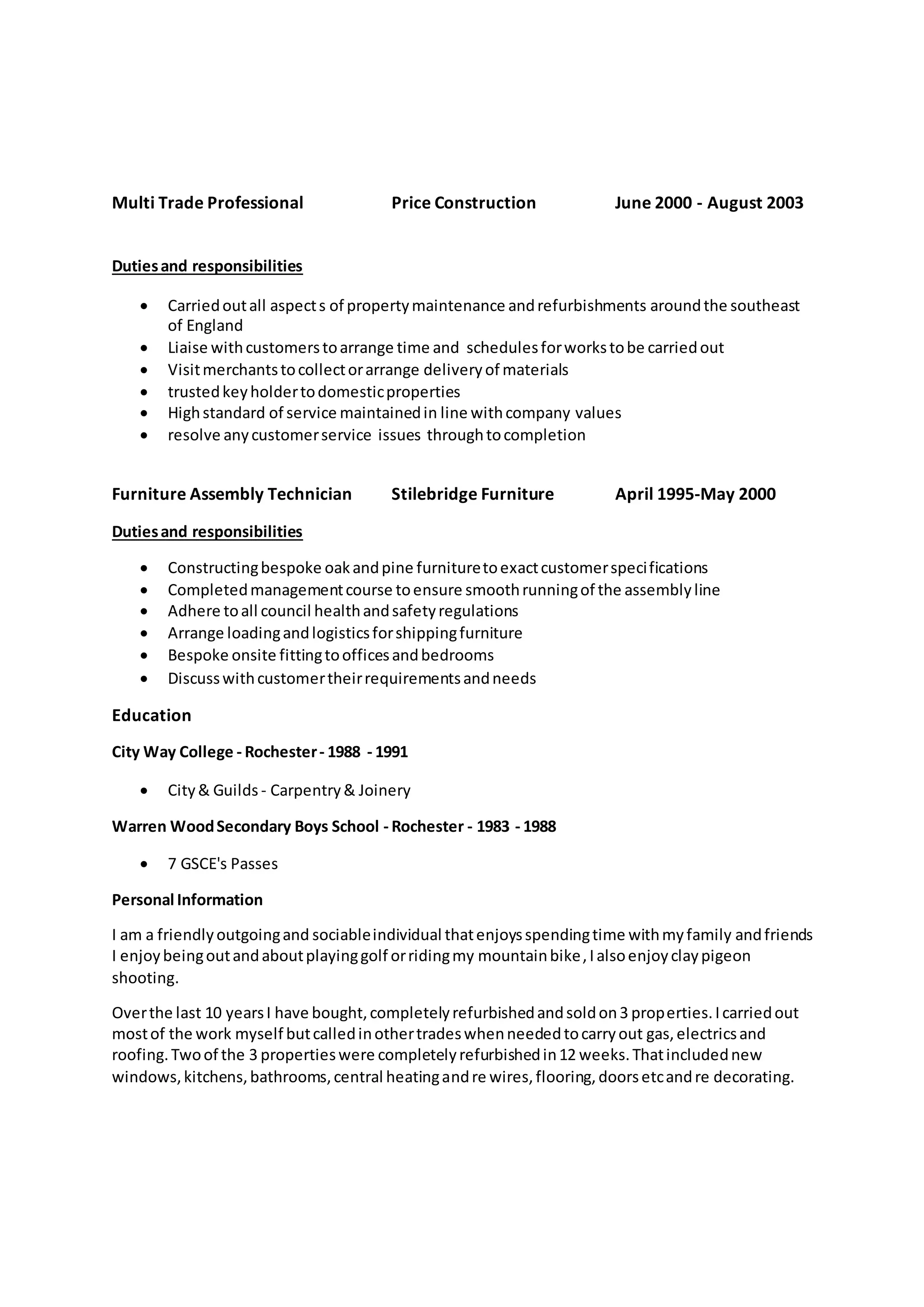 revised CV | PDF