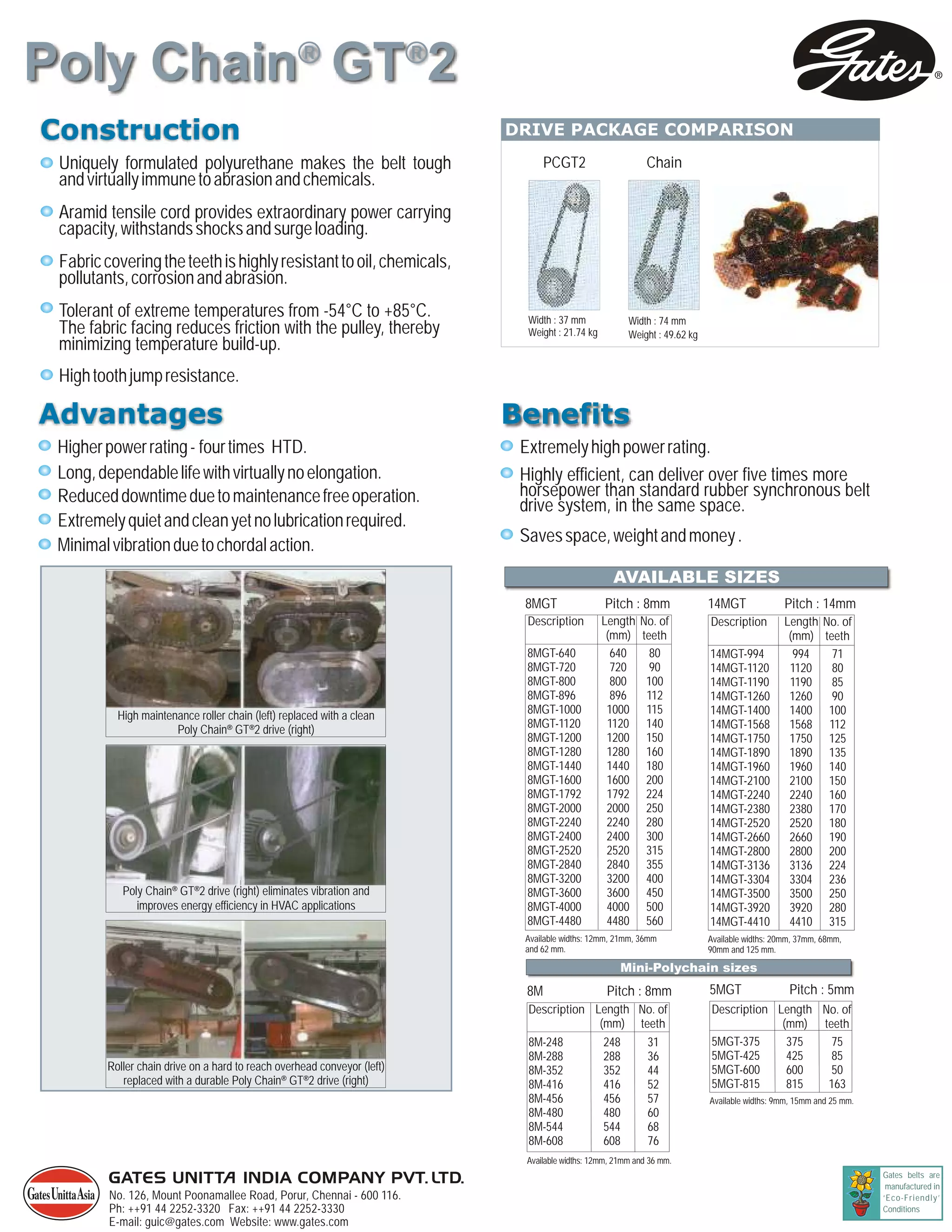 Poly Chain GT2 | PDF