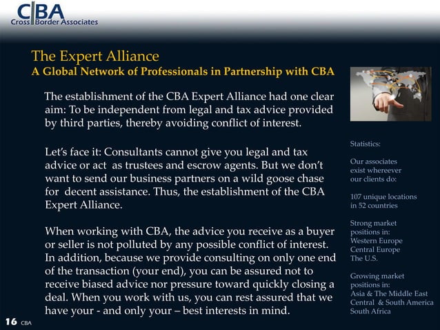 CBA Corporate Presentation | PPT