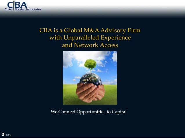 CBA Corporate Presentation