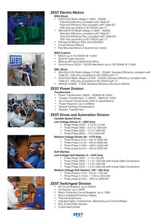 ZEST WEG Group Profile 1 | PDF