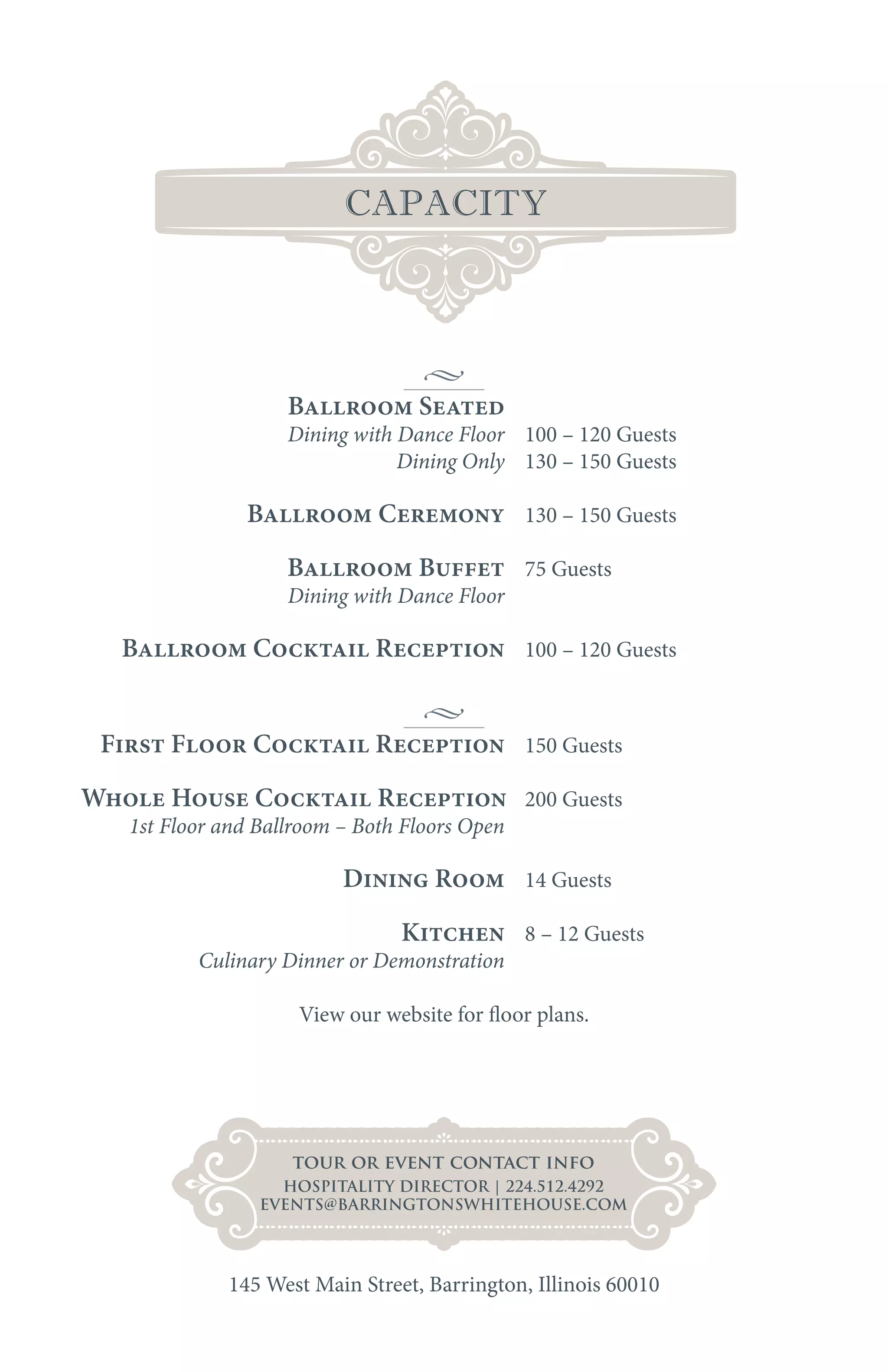 BWH Event Sales Guide | PDF