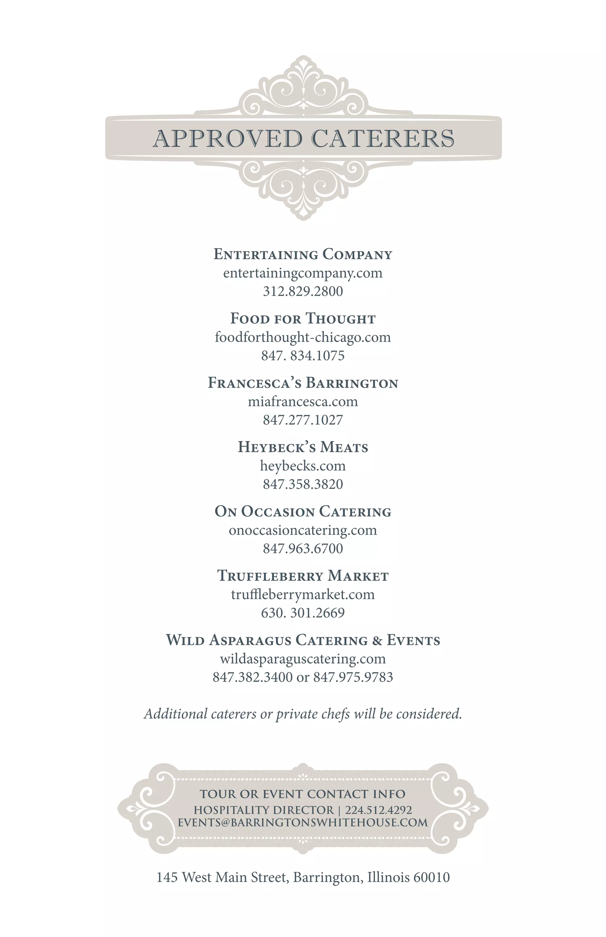 BWH Event Sales Guide | PDF