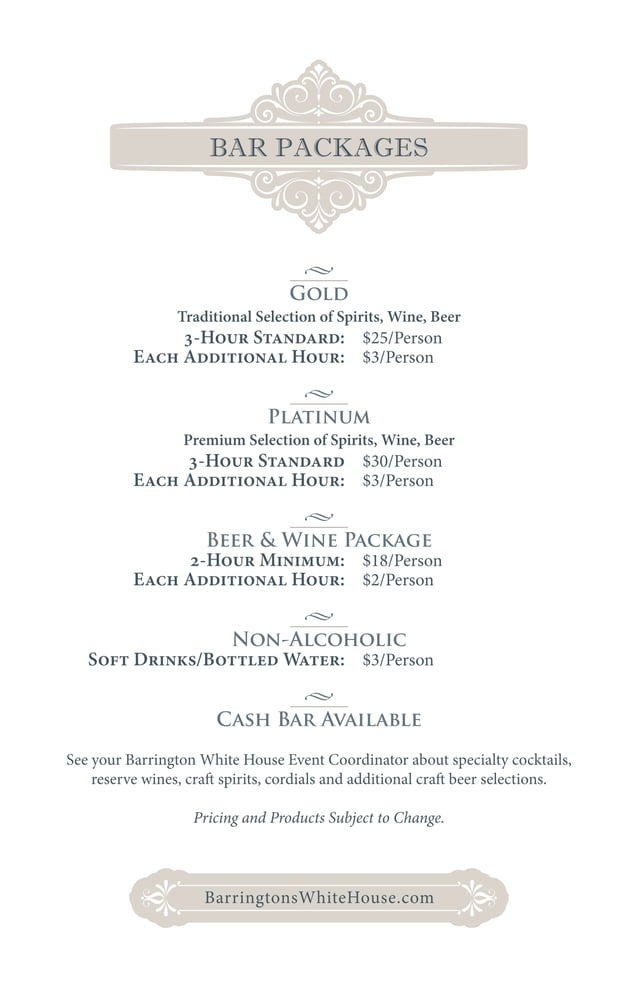 BWH Event Sales Guide | PDF