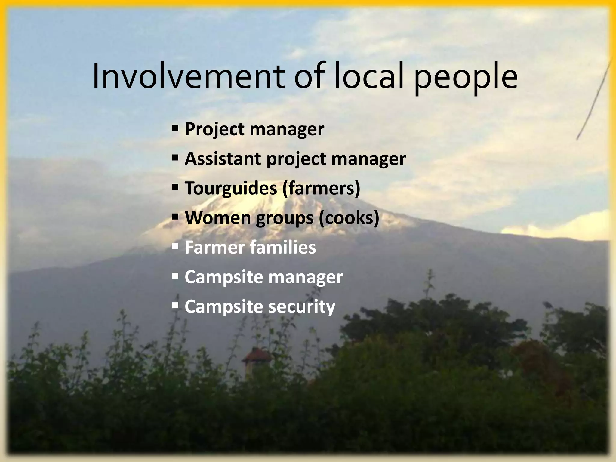 Presentation Agri-Tourism example | PPTX