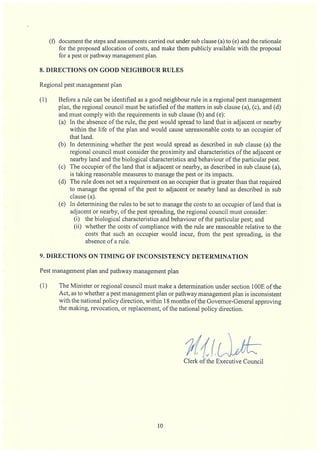 National Policy Direction for Pest Management 2015 | PDF | Agriculture ...