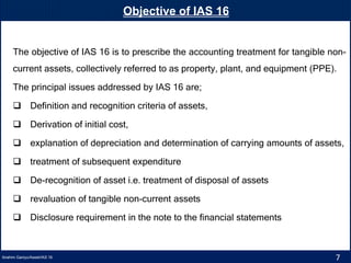 Assets IAS 16 PPE | PPTX
