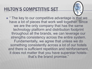 Hilton Marketing Project | PPTX