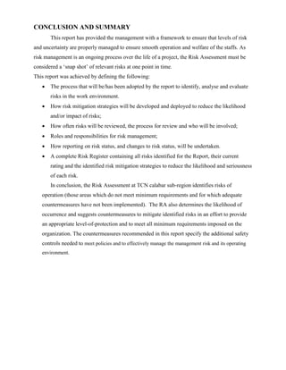 HSE RISK ASSESSMENT | PDF