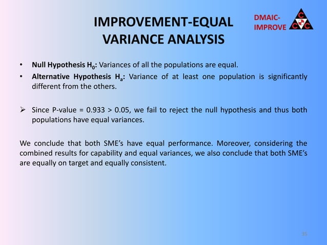 LEAN SIX SIGMA PROJECT - FINAL | PPTX