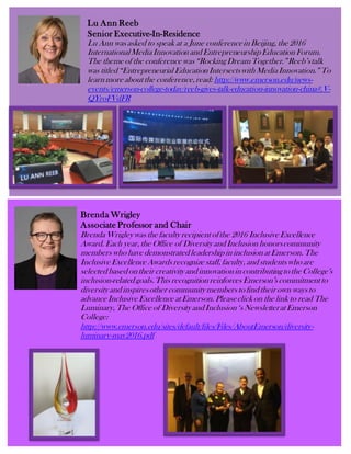 finalMarketing Comm Newsletter | PDF