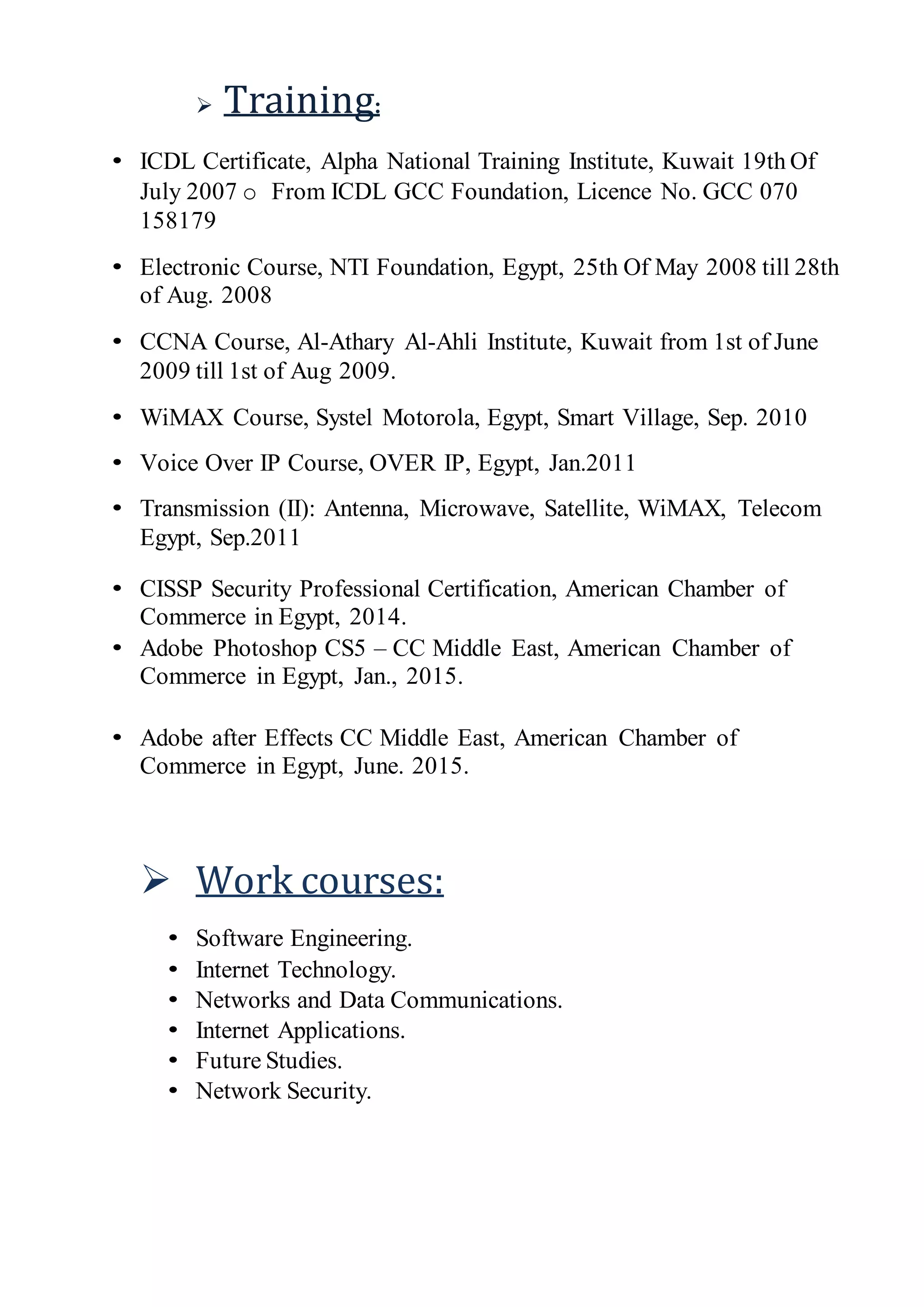 Marwa_s Curriculum Vitae CV | DOCX