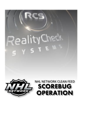 RCS Scorebug Instructions | PDF