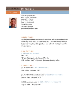 Jason hills TRS CV | DOCX