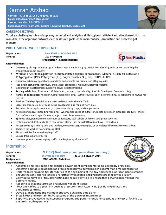 kamran 2016 | DOCX | Careers