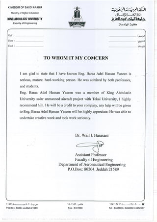 Mech. Baraa Yaseen CV 10052016 | PDF