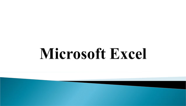Advanced Excel ppt | PPT