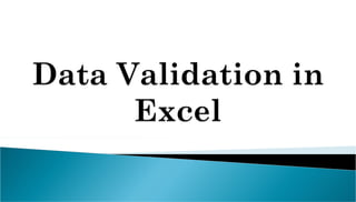 Advanced Excel ppt | PPT