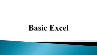 Advanced Excel ppt | PPT