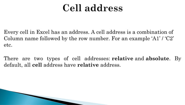 Advanced Excel ppt | PPT