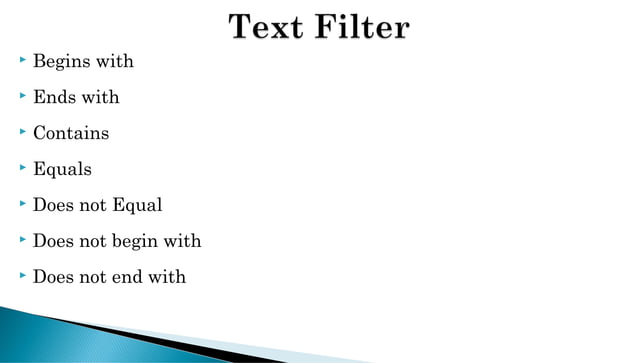 Advanced Excel ppt | PPT