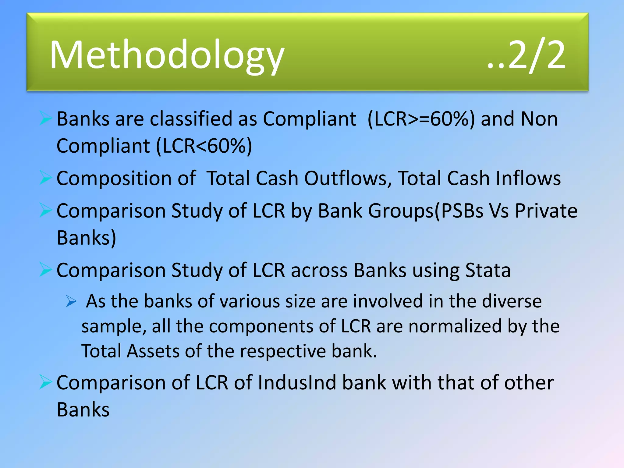 Liquidity Coverage Ratio - An analysis | PDF