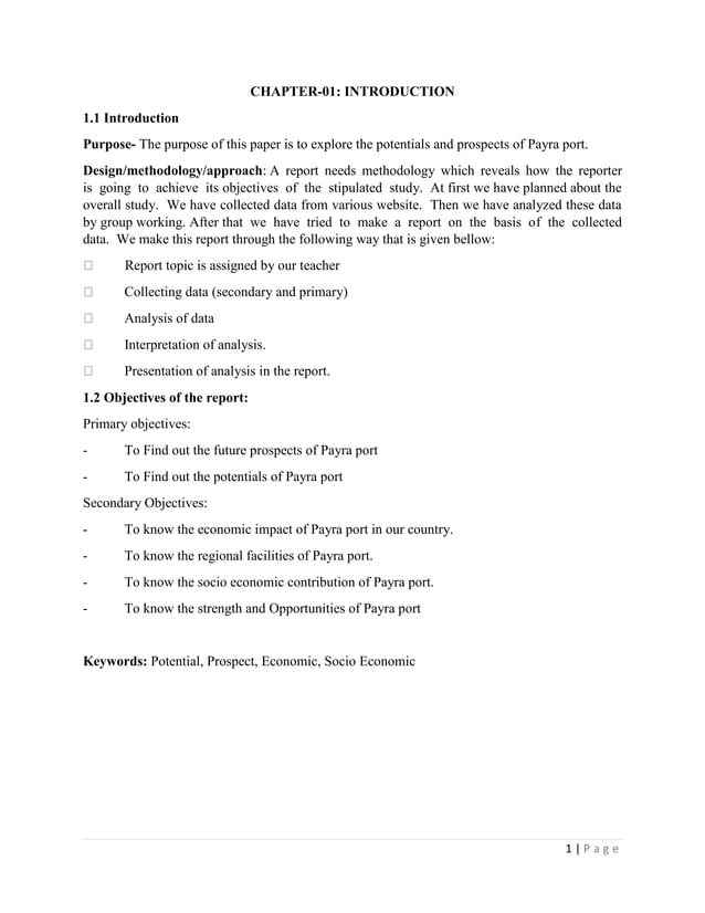 Payra Port Main | PDF