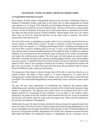 Payra Port Main | PDF