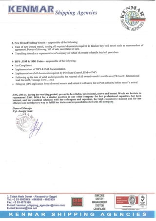 Shipping Certificates | PDF