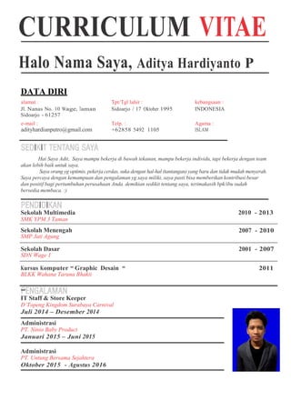 Curriculum Vitae(FIX)(1) | PPT