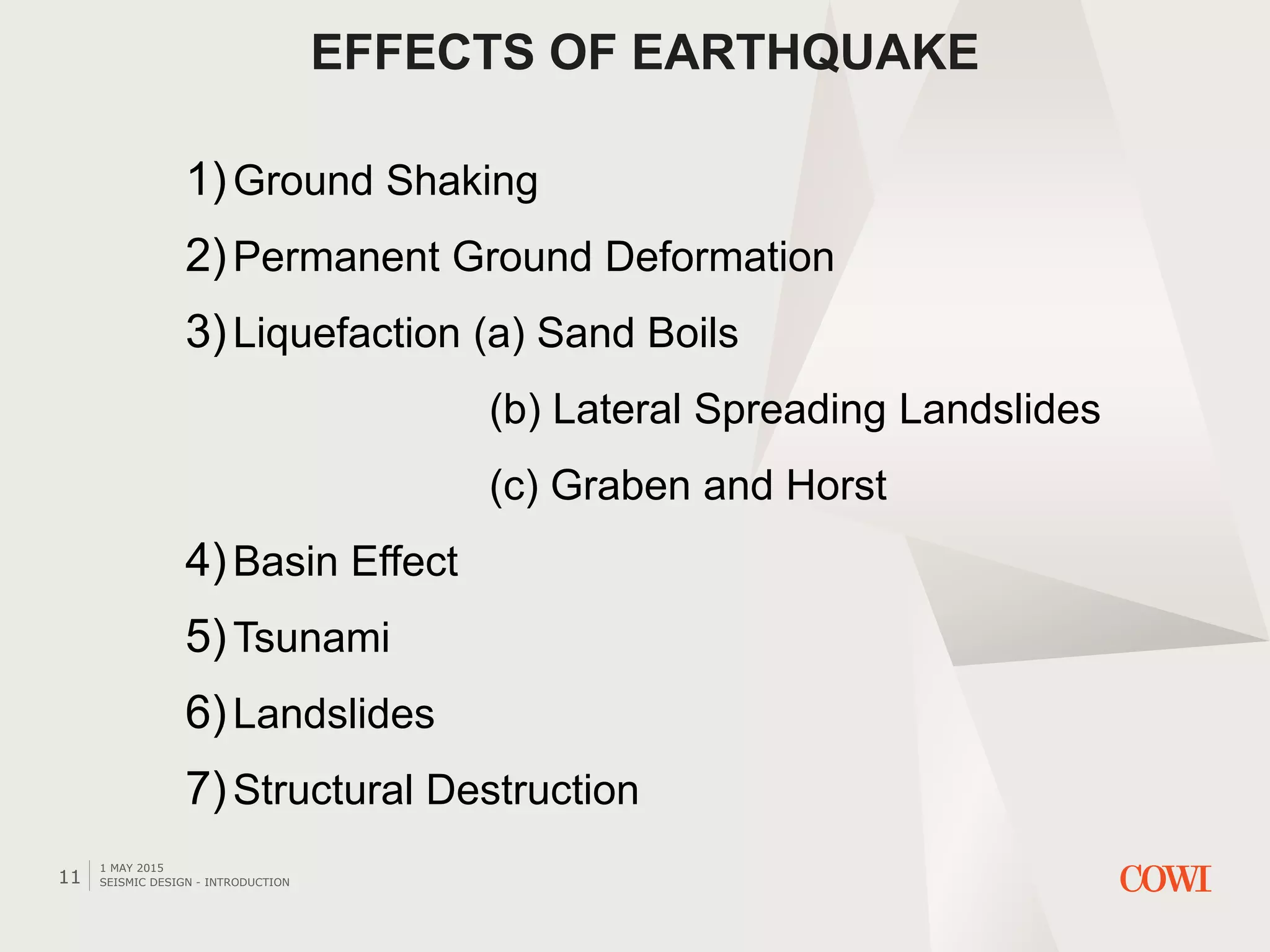 Seismic Design - Introduction | PDF