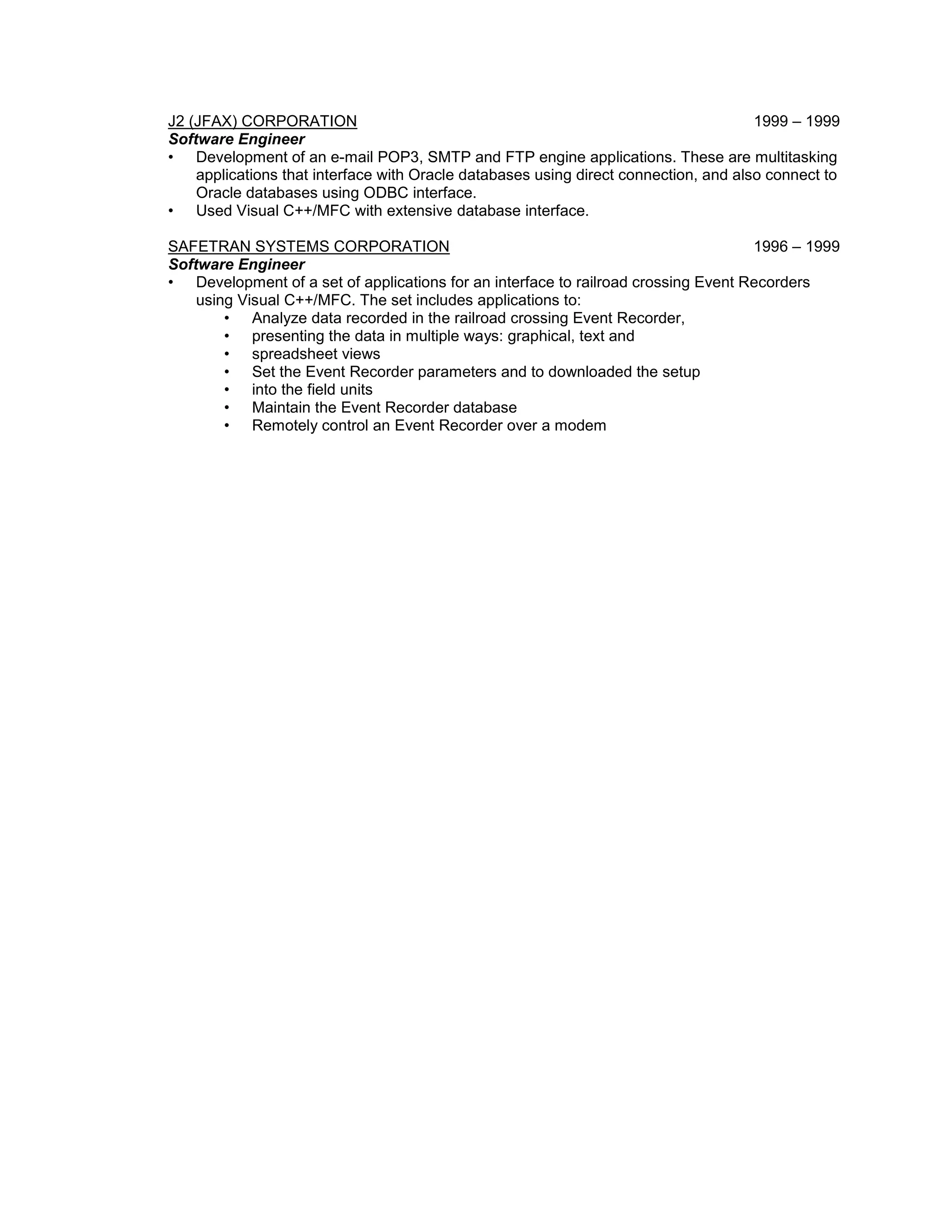 Eitan_Resume_2016_08 | PDF | Operating Systems | Computer Software and Applications