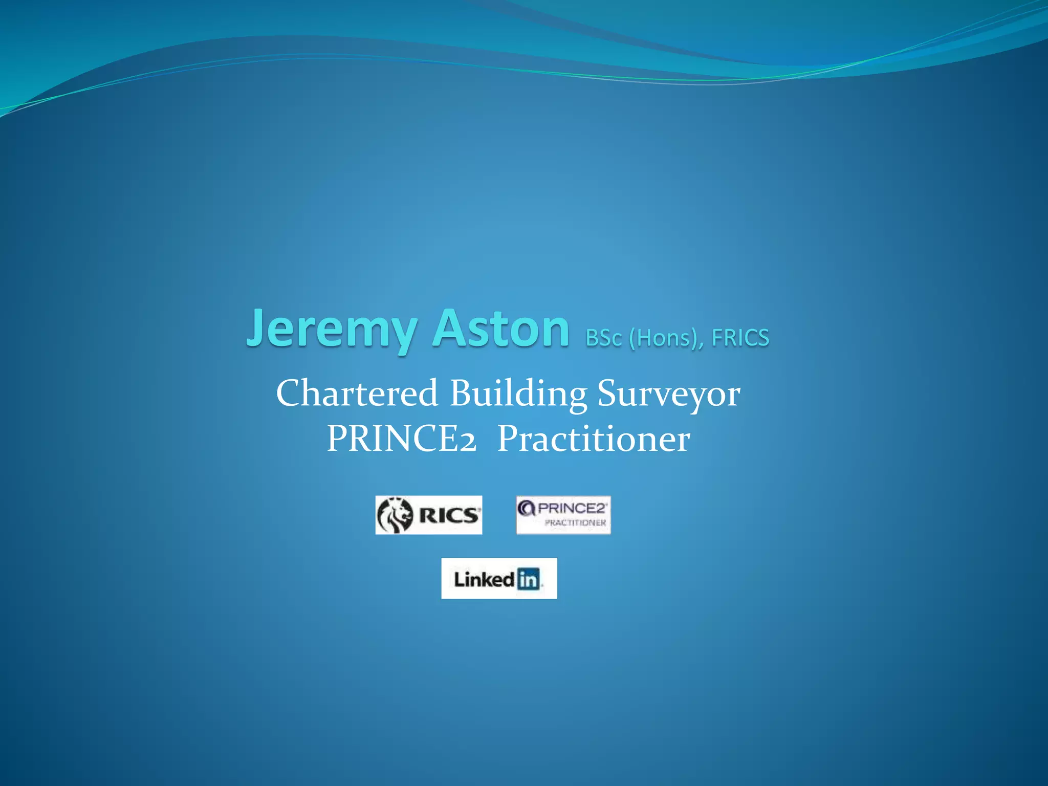Aston Jeremy_Work Experience Examples_Jan 2017 | PPT
