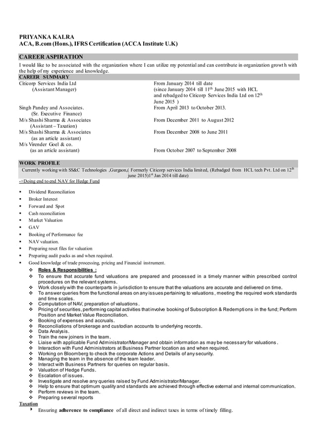 priyanka resume | PDF