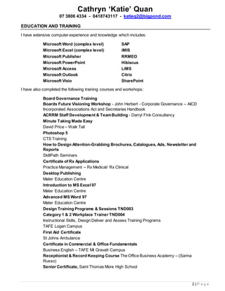 Katie Quan RESUME 2017 | PDF