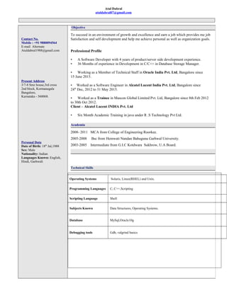 atul_resume | DOC