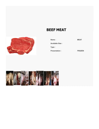 seafoods profile | PDF