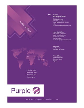 Purple Global Services Pvt. Ltd. - New Brochure | PDF