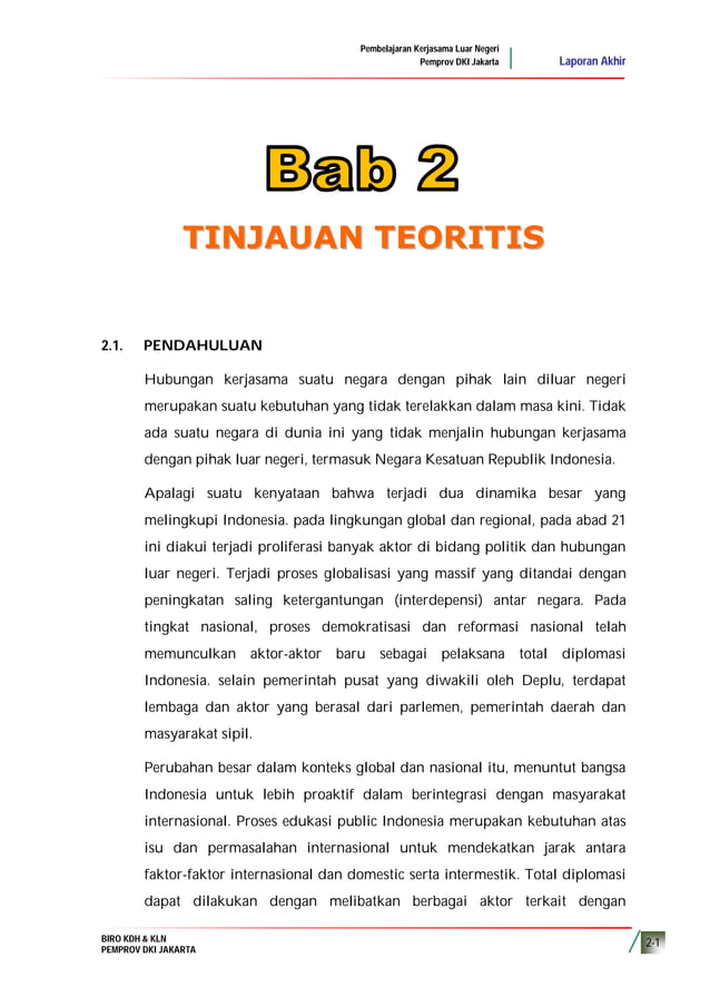 4 bab ii tinjauan teoritis | PDF