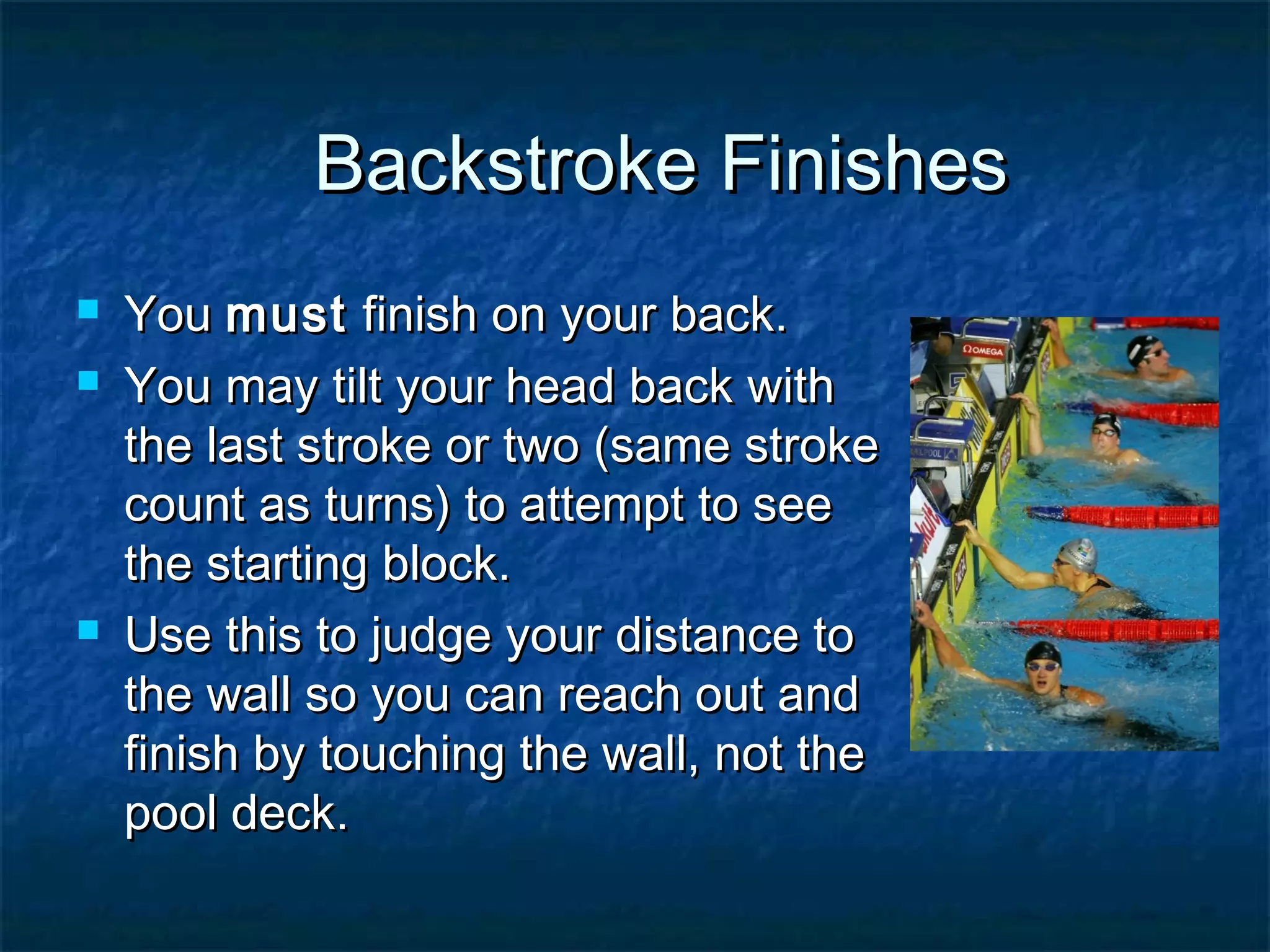Swimming Stroke_Backstroke | PPT