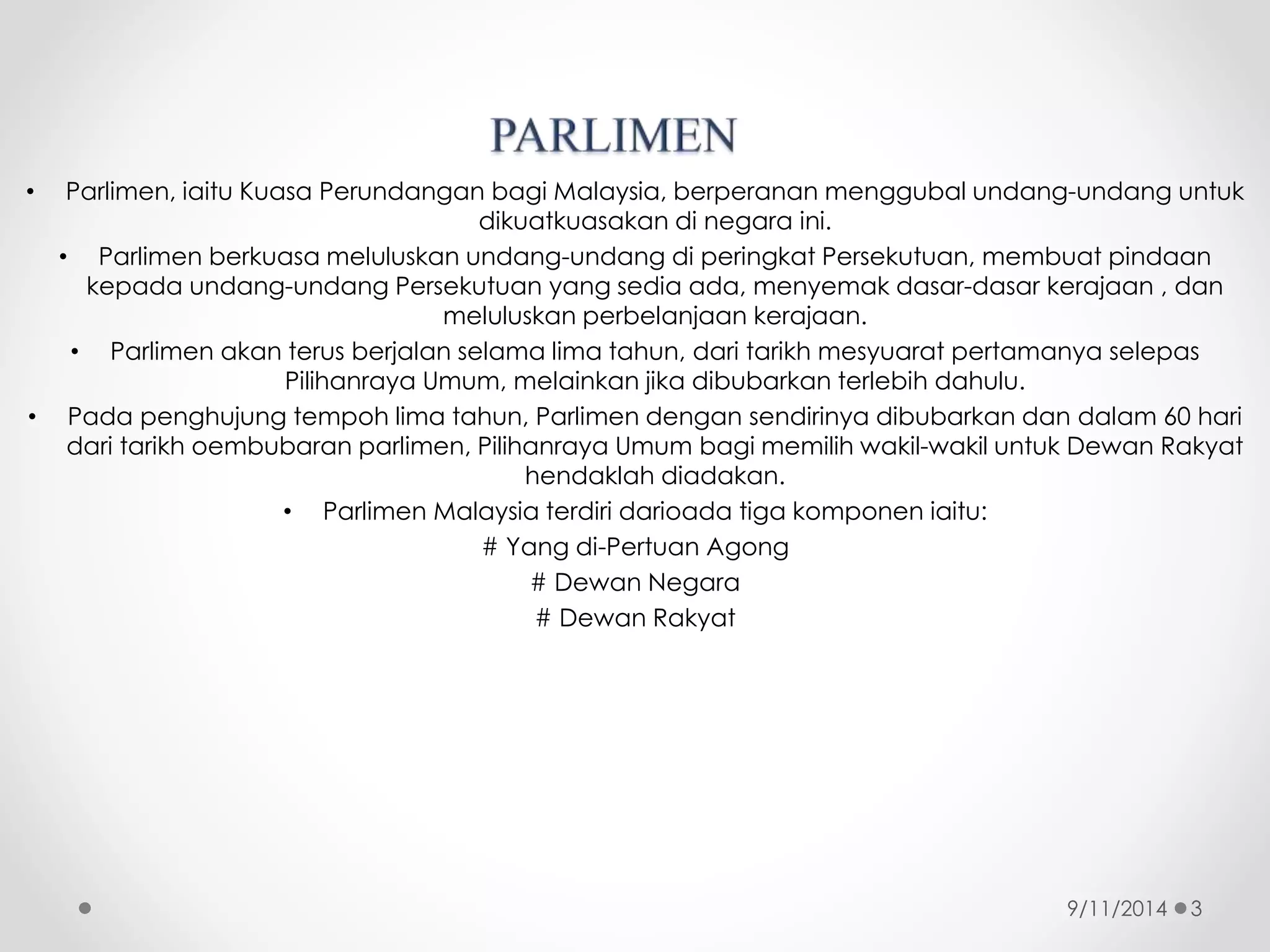 Badan Perundangan | PPTX