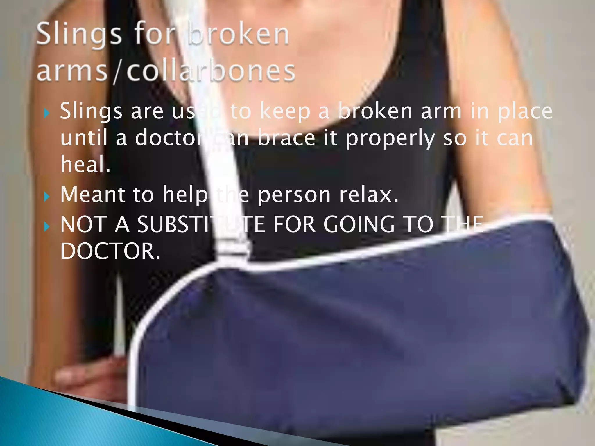 4 bandages and slings | PPT