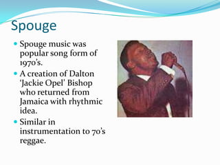 Barbadian Music | PPTX