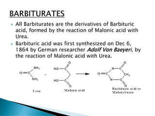 Barbiturates | PPT | Free Download